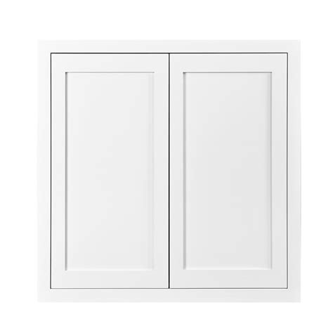 Inset White Shaker Wall Cabinet 30″ X 39″ Blue Lane Cabinetry