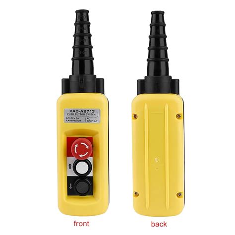 Emergency Stop Switch Cob 61h Hoist Crane Pendant Control Station
