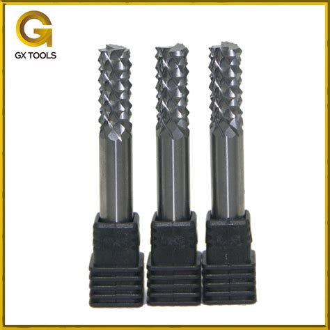 Tungsten Carbide End Mill Cnc Router Bits With Corn Teeth End Mill Milling Cutter Milling Tool