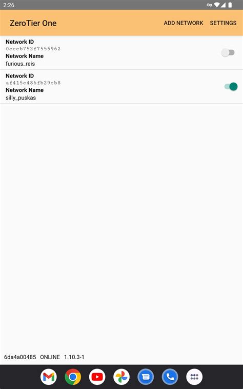 Zerotier One 安卓apk下载 最新版本