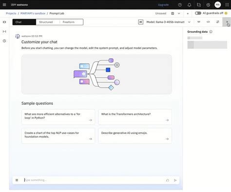 Alain Airom On Linkedin Exqist7h Use The No Code Rag Solution In Watsonx Prompt