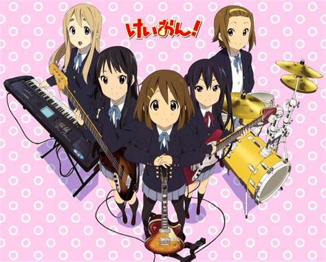 K On Band Pink Ver Cute Poster Anime Anime Shows