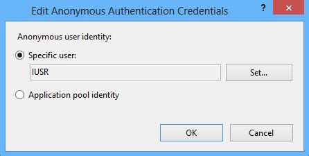 Asp Net What Determines Authentication For A Folder In Iis Stack Overflow