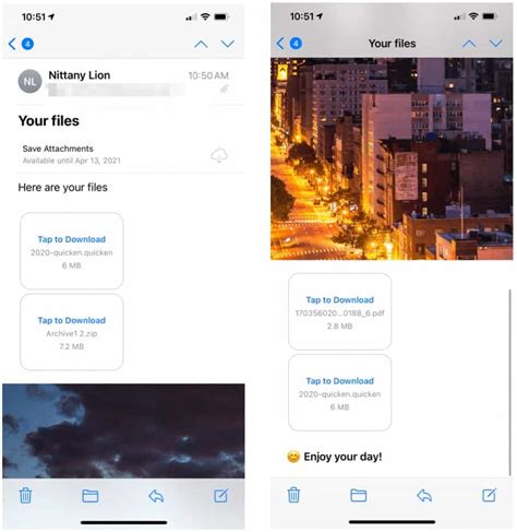 how to send files via mail drop on iphone using icloud