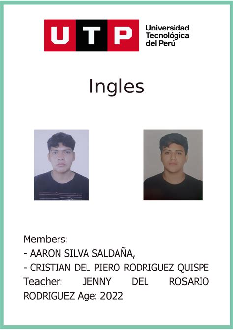 Ac S04 Week 4 Task Assignment This Is My Classmate Ingles Members Aaron Silva SaldaÑa