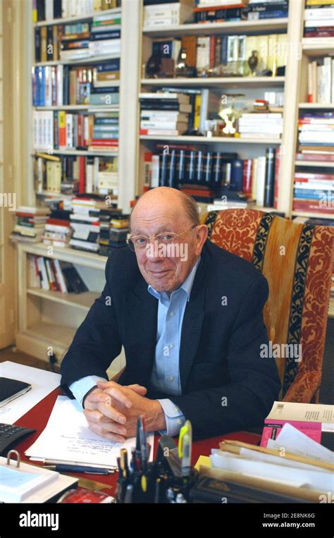 French Author Jacques Duquesne Poses During A Private Photo Shoot In Paris France On August 25