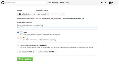 Criando Apresentações E Hospedando No Github Willian Justen
