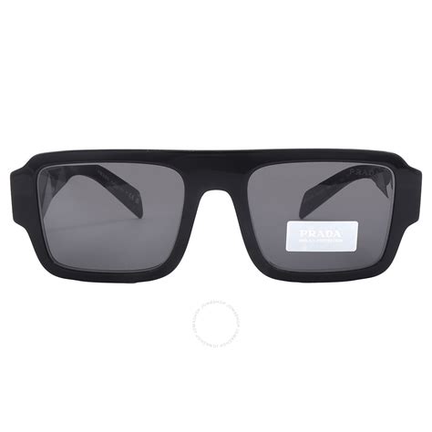 Prada Light Brown Rectangular Ladies Sunglasses Pr 17ws Vau2z1 49 8056597753623 Sunglasses