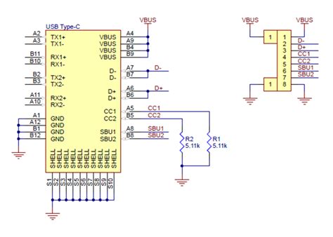 Usb 2 0 Type C Connector Breakout Board Robot Gear Australia