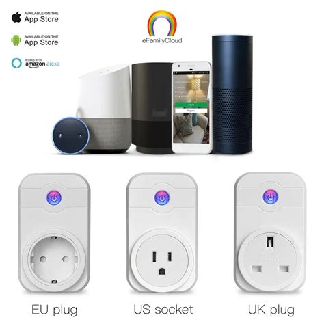 Aliexpress Buy Home Automation Wifi Smart Plug Socket Phone Remote Control Timer Control
