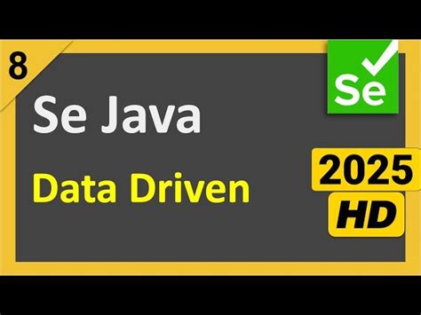 Free Video Data Driven Testing With Selenium Using Excel From