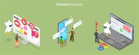 3d Isometric Flat Of Ai Chat Royalty Free Vector Image