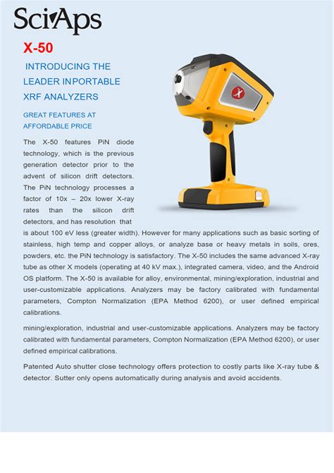 Xrf Portable Analyzer At 1200000 00 Inr In Mumbai Maharashtra Aerica Engineering Private Limited