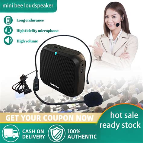 Lapel Mic Microphone Wireless For Teaching With Speaker Wired Lapel Voice Amplifier For Teachers