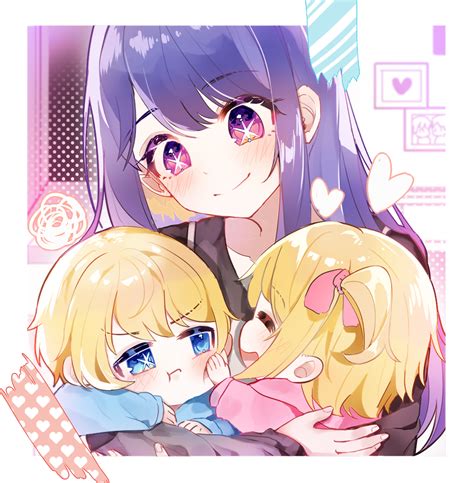 Shitsu Kurikaesi Hoshino Ai Hoshino Aquamarine Hoshino Ruby Oshi