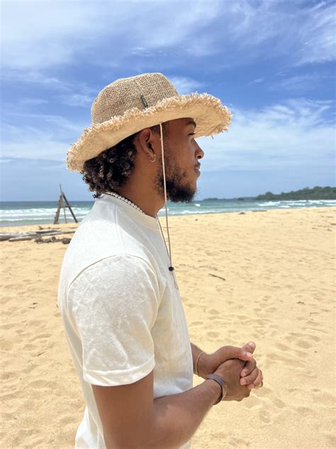 Hemp Safari Hat With Adjustable String Asatre Hemp Safari Hat With Adjustable String Asatre