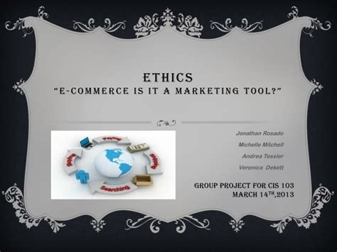 Ppt E Commerce A Marketing Tool For Global Business Growth