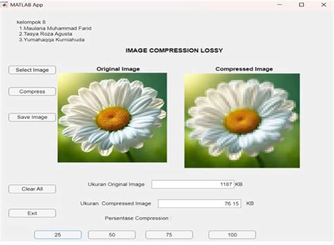 Image Compressor With Matlab Me And My Team Made A Program For Yumahaqqa Kurniahuda