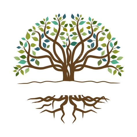 Tree Roots Logo Circle