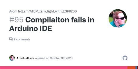 compilaiton fails in arduino ide · issue 95 · aronhetlam atem tally light with esp8266 · github