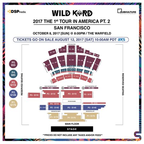 The Warfield Sf Seating Chart At Tayla Bolton Blog