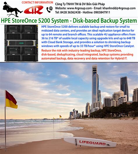 Hpe Storeonce 5200 System Disk Based Backup System