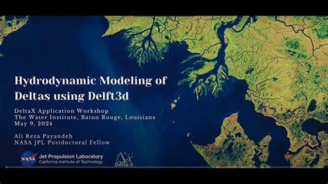 Hydrodynamic Modeling Of Deltas Using Delft3d Youtube