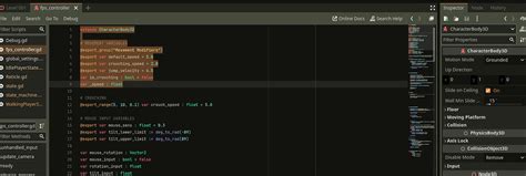 Export Not Working As Expected Variables Not Appearing In Inspector