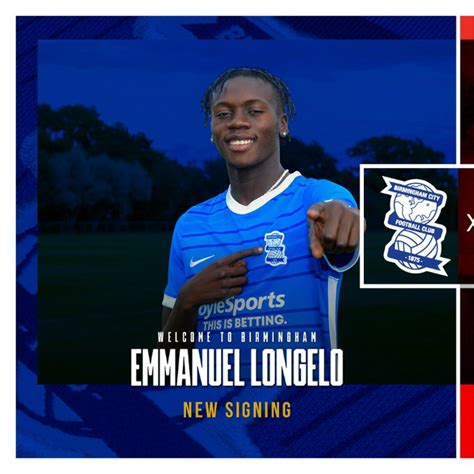 공홈 버밍엄 시티 Fc 이매뉴얼 롱젤로 임대 영입 축구 소식통 에펨코리아