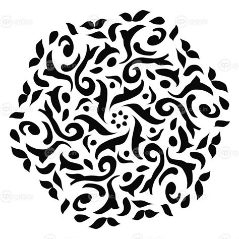 وکتور خالکوبی انتزاعی زیبایی شناختی اوپیک