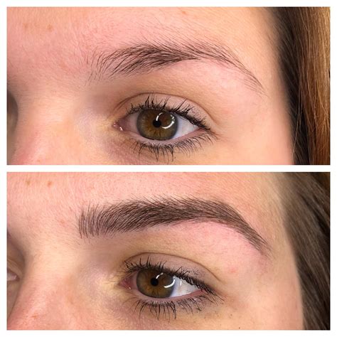 Before And After Microblading Done By Me😄 Rfixedeyebrows