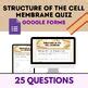 Cell Membrane Structure And Function Quiz Comprehensive Assessment