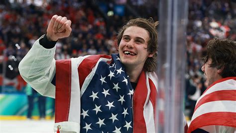 Hughes Had Teeth Knocked Out Before Olympic Gold Winning Goal