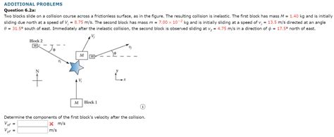 Solved ADDITIONAL PROBLEMS Question A Two Blocks Slide Chegg