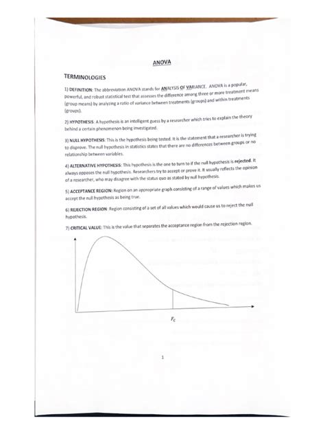 Anova Statistics Pdf