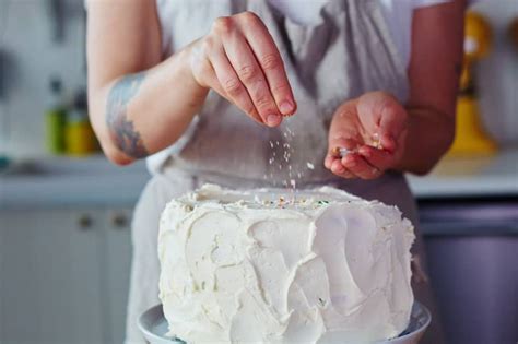 How To Make A Rainbow Layer Cake With A Candy Surprise Inside The Kitchn