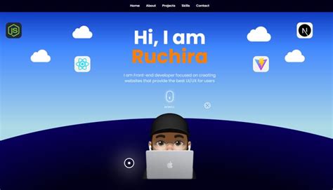 Webdevelopment Portfolio Nextjs Reactjs Tailwindcss Framermotion