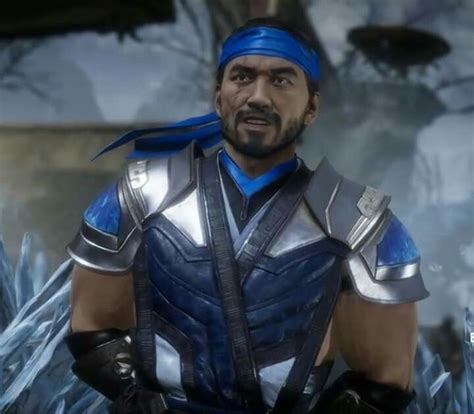 Sub Zero Mortal Kombat Face