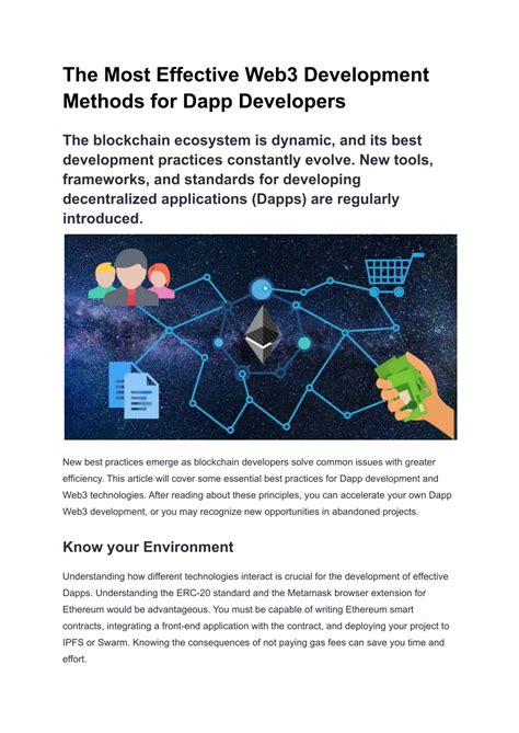Ppt The Most Effective Web3 Development Methods For Dapp Developers