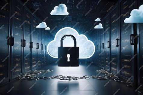 The Importance Of Cloud Computing And Data Privacy Premium Ai Generated Image