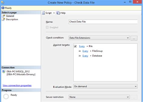 Policy Check The Data And Log File Extensions For All Dataabases Db Cloud Tech