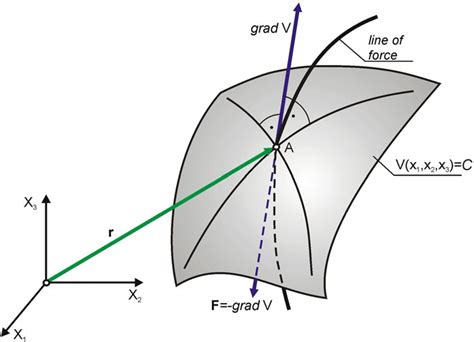 Force Acting On Particle A R Situated In A Potential Force Field Download Scientific Diagram