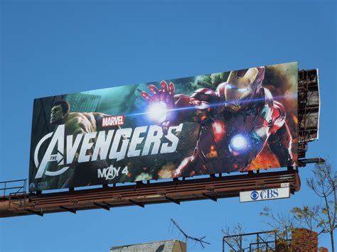 The Avengers Giant Movie Billboard Advertising For Movies Tv Fashion