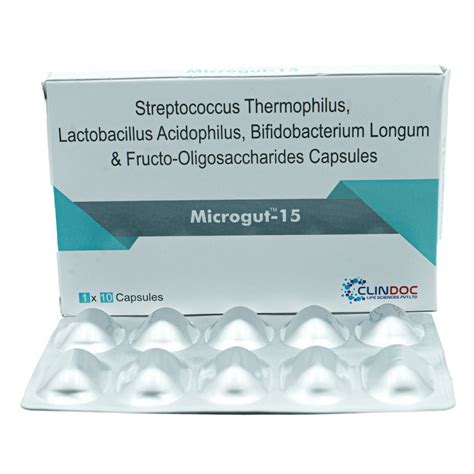 Microgut 15 Capsule 10s Price Uses Side Effects Composition