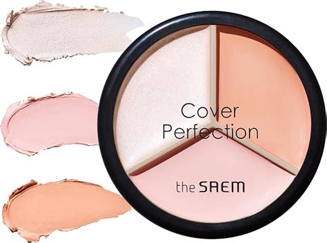 Amazon ザ セムthe Saem 日本公式 カバーパーフェクション トリプル ポットコンシーラー 05 ダークアップベージュ