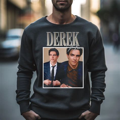 Collage Art Actor Derek Klena Shirt Hersmiles