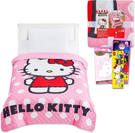 Hello Kitty Twin Bedding Set Bundle Of Hello Kitty