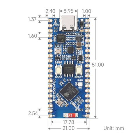 Waveshare Esp32 S3 Development Board The Pi Hut