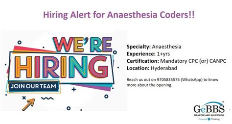 Aviacode India On Linkedin Hiring Hiringcoders Medicalcoding Medicalcoders Anaesthesia