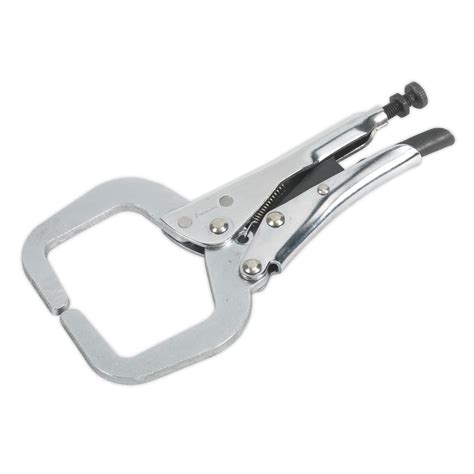 Locking C Clamp 165mm 0 45mm Capacity Huttie